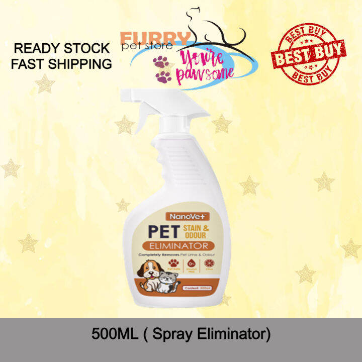 Nanovet Pet Stain & Odour Eliminator (Citrus) - 500ML | Lazada