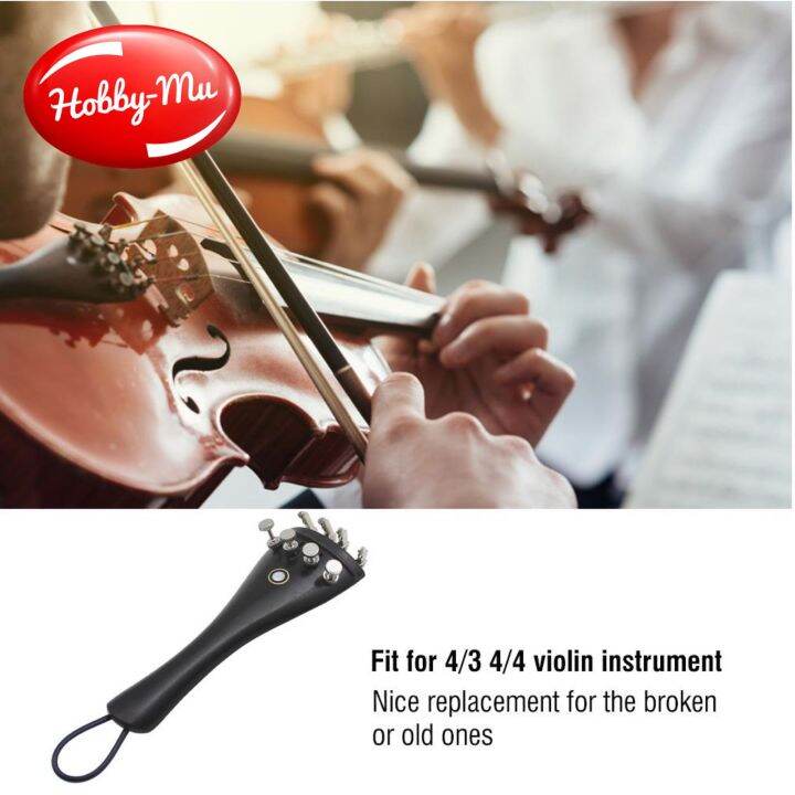 Set Biola Ebony Tailpiece + Tembaga Fine Tuning + Fine-Tuning | Lazada ...
