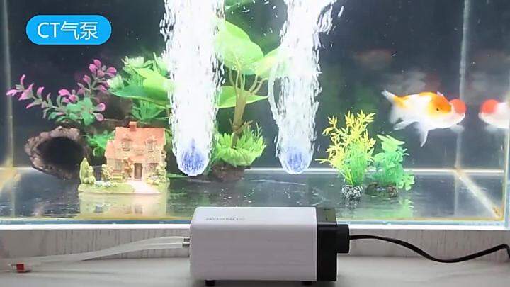 SUNSUN CT Series Silent Air เครื่องสูบน้ำคอมเพรสเซอร์ Oxygen Aquarium ...