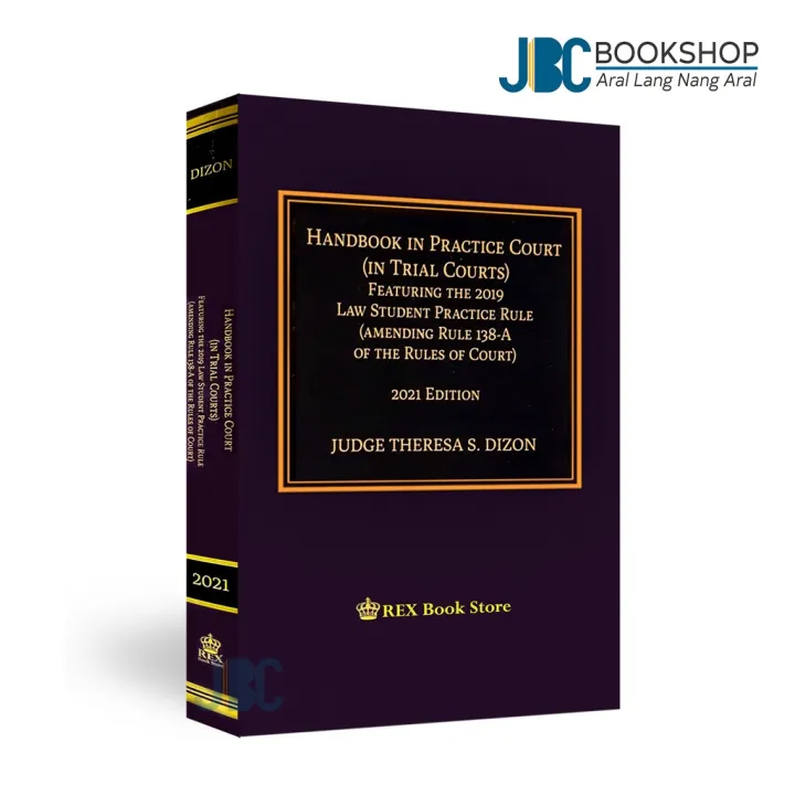 Handbook In Practice Court Ft. The 2019 Law Student Practice Rule 2021 ...