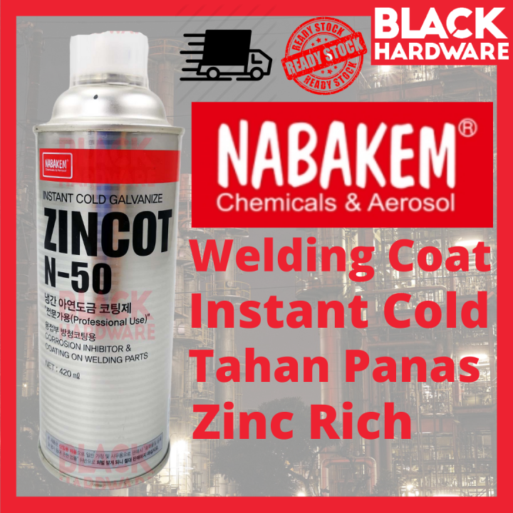 Black Hardware 400ml Nabakem Zincot N-50 Instant Cold Galvanize ...