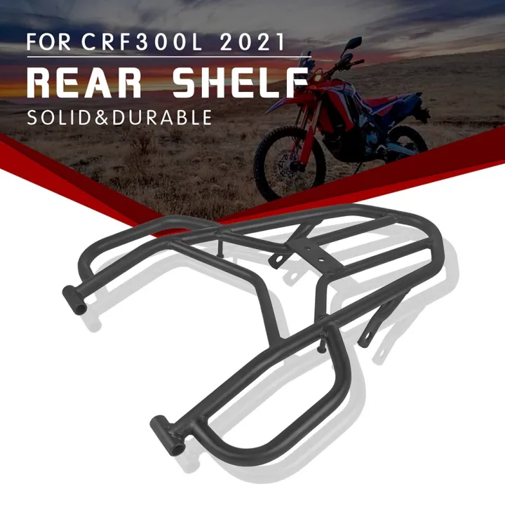 Motorcycle Rear Seat Luggage Rack With Handle Grip For Honda CRF300L ...