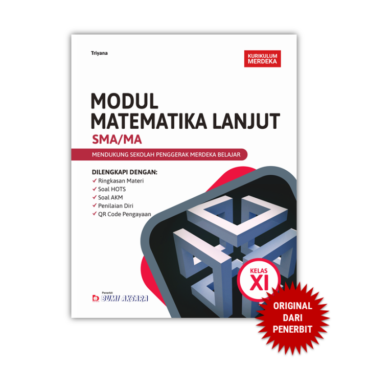 Modul Matematika Lanjut SMA MA Kelas XI Kurikulum Merdeka | Lazada ...