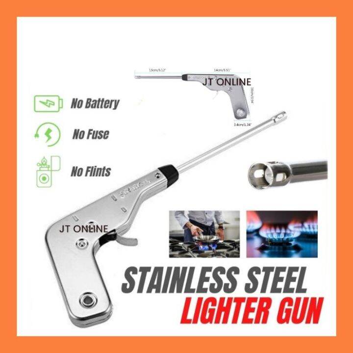 Electronic Gas Igniter Iron Body Torch 270mm Powerful Igniter spark ...