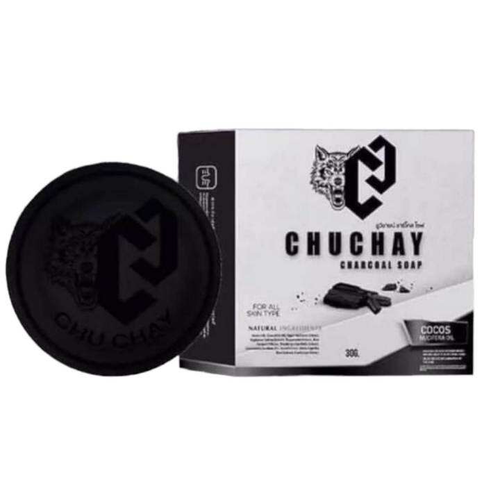 แท้/ขายดี [ 2 ก้อน ] CHUCHAY. สบู่ชูว์ชาย สบู่ชาโคล ทำความสะอาดจุดซ้อนเร้น หอมใหญ่ ลดกลิ่น ขนาด ...