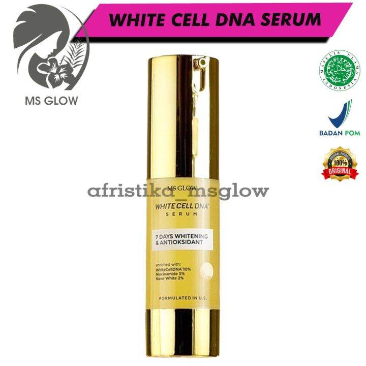 Ms Glow Serum White Cell DNA Original | Lazada Indonesia