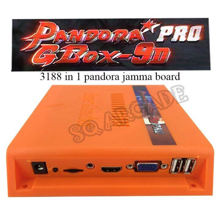 5PCS 3D Pandora GBOX-EX2 Arcade Joystick 4300 In 1 Jamma Mainboard Vending Machine For Claw Toy ...