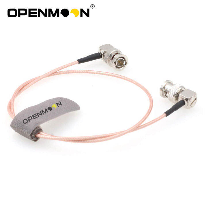 OPENMOON สายต่อขยาย HD SDI RF โคซายน์ตัวผู้ต่อแบบ BNC ตัวเมีย75โอห์ม ...