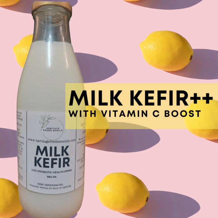 Organic Milk Kefir Live Probiotic Health Drink Flavored Vitamin C Boost | Lazada PH