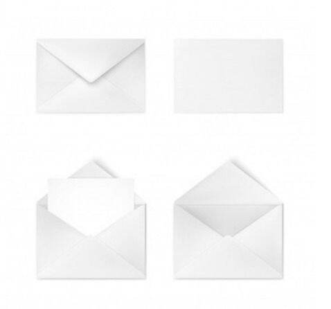 White Mailing Envelope Short & long sobre | Lazada PH