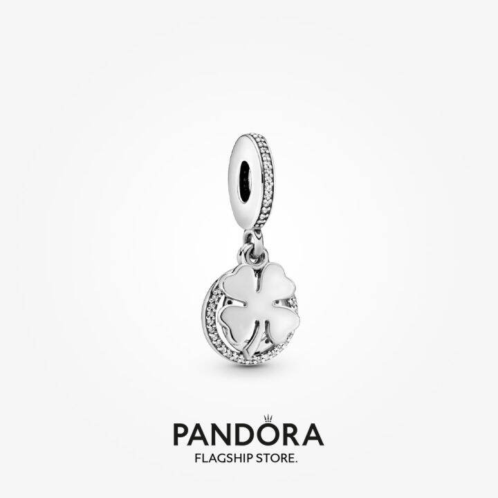 Pandora Lucky Four-Leaf Clover Dangle Charm | Lazada