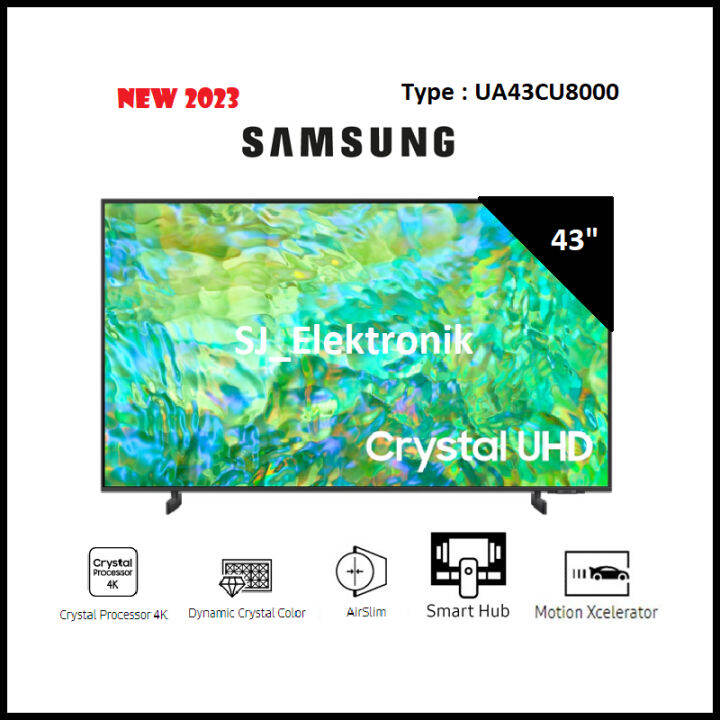LED TV Samsung 43CU8000 - 43 Inch UA43CU8000 Smart TV Crystal UHD 4K ...