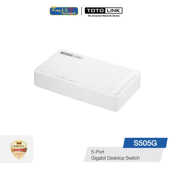 TOTOLINK (S505G) 5-Port Gigabit Desktop Switch | Lazada.co.th