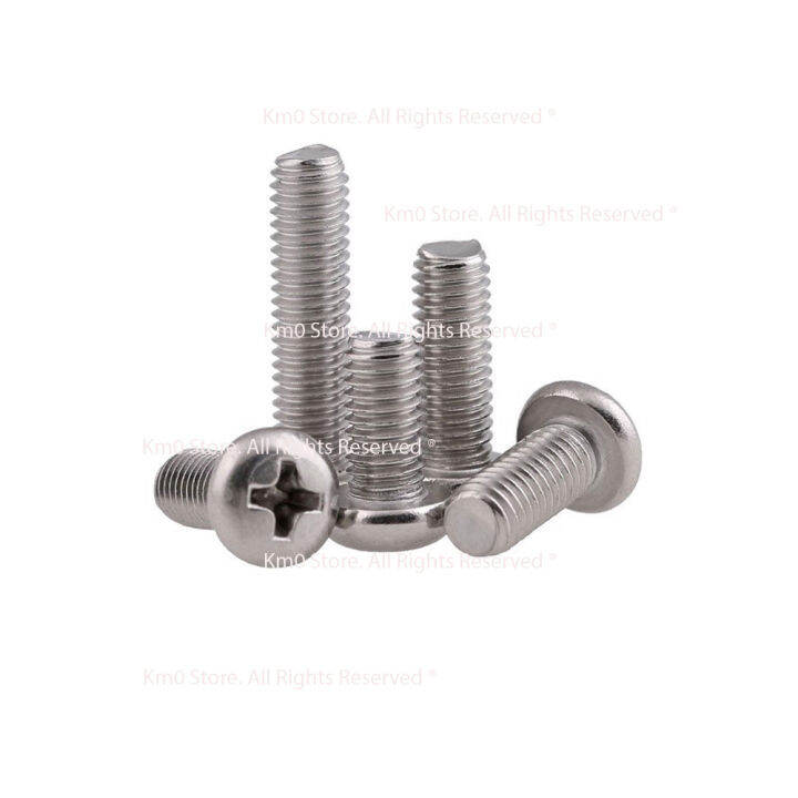 Set 05 Ốc Bake Đầu Tròn Size M6 (6 Li) INOX 304 M113203 | Lazada.vn