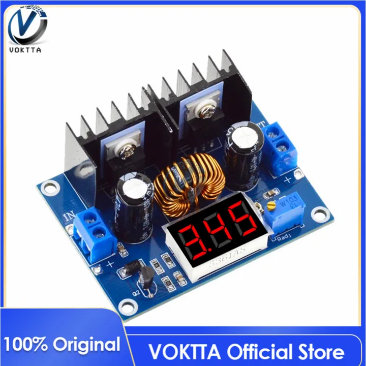 Original VOKTTA XL4016 8A 200W DC-DC 3 Bit Digital LED Voltmeter PWM ... Original VOKTTA XL4016 8A 200W DC-DC 3 Bit Digital LED Voltmeter PWM ...
