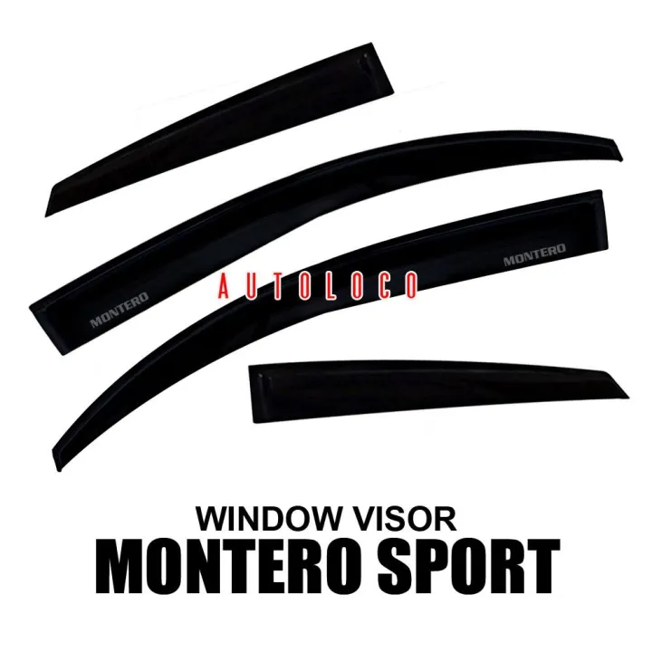 Rain Guard Visor for Montero Sport 2012 | Lazada PH