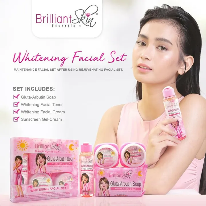 Brilliant Skin Whitening Facial Set Lazada Ph