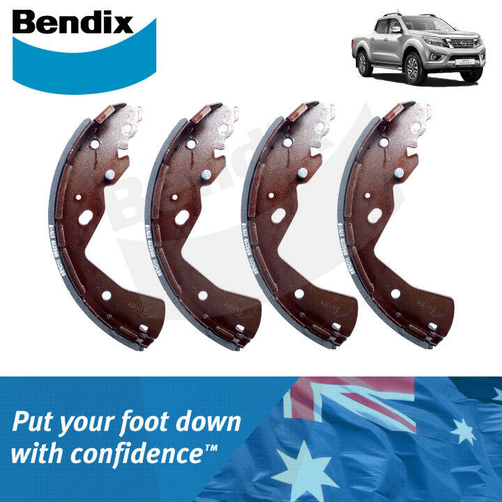 Bendix Brake Shoe BS5238 Set for Nissan Navara NP300 2015-2022 | Lazada PH