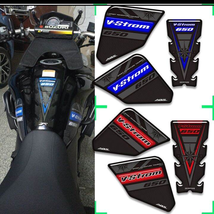 Tank Pad Tankpad Protection Fuel Oil Kit Adventure Stickers For Suzuki 