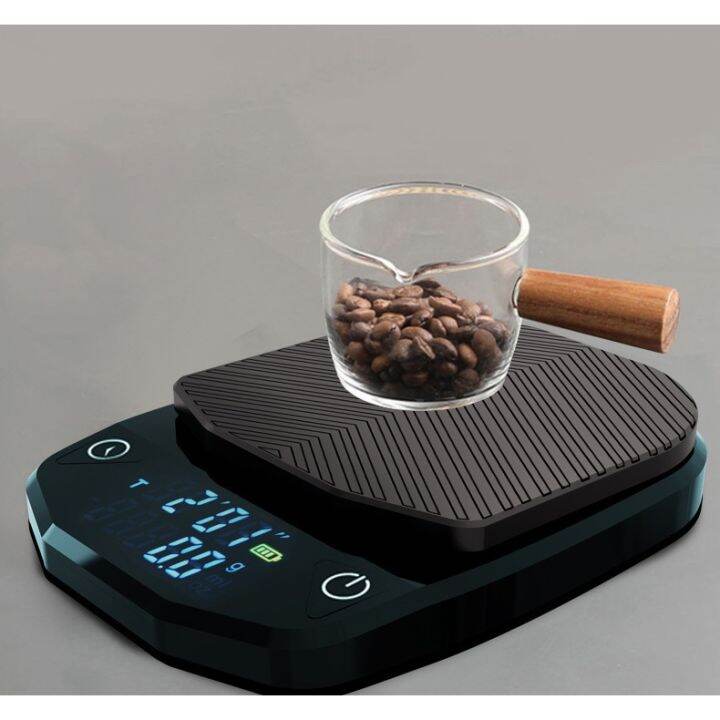 ORIA 5kg/0.1g Digital Kitchen Scale Battery Powered/USB Rechargeable ...