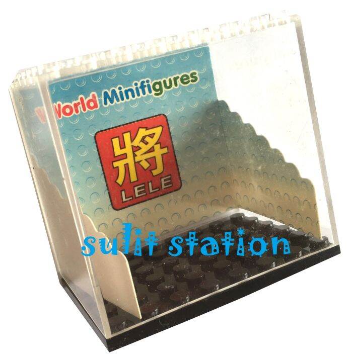 ACRYLIC PLASTIC PVC DISPLAY BOX for LEGO like MINIFIGURES TOY FIGURES ...