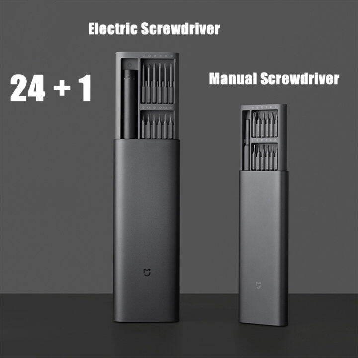 Xiaomi Mijia Electric Screwdriver Kit 24 In 1 Precision Magnetic Bits ...