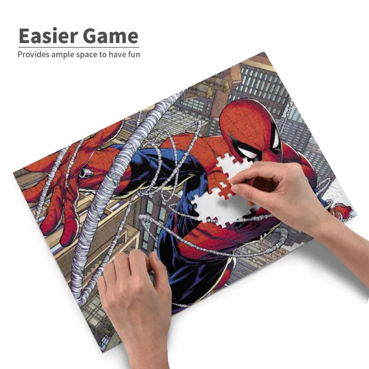 Superhero Marvel Spider Man Educational Game Gifts Puzzle For Adult ...
