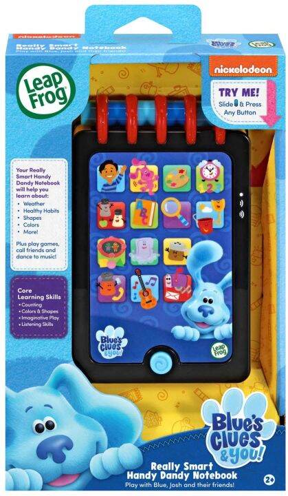 Leapfrog Blue’S Clues Handy Dandy Notebook Phone Toddler (1 -3 Years ...