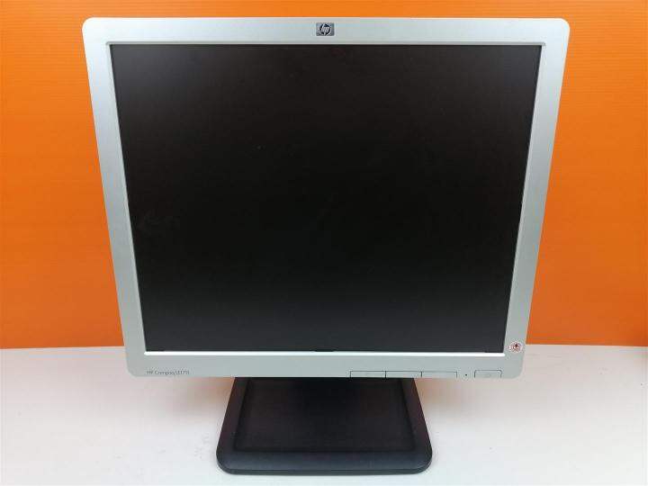 จอ HP 17"-inchนิ้ว LCD Monitor แถมฟรี สายไฟ AC สายสัญยญาน VGA | Lazada ...