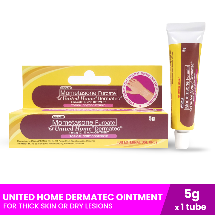 UNITED HOME Dermatec Ointment 5g for Thick Skin or Dry Lesions (For ...