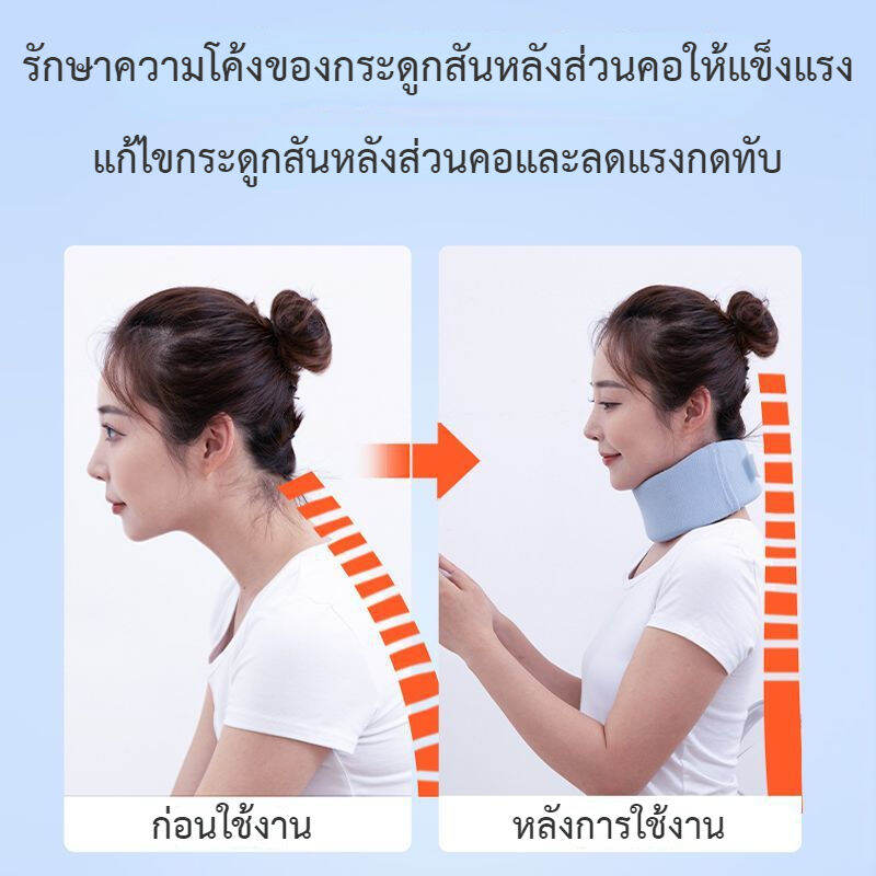 ที่รัดคอ ป้องกันศีรษะลง ป้องกันคอ เครื่องใช้ในบ้าน กระดูกสันหลังส่วนคอ ...