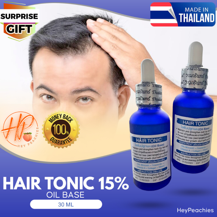 EXP DATE: 27/07/2025 | With Thailand SEAL! Original Hair Tonic 15% Minoxidil hair grower | Lazada PH
