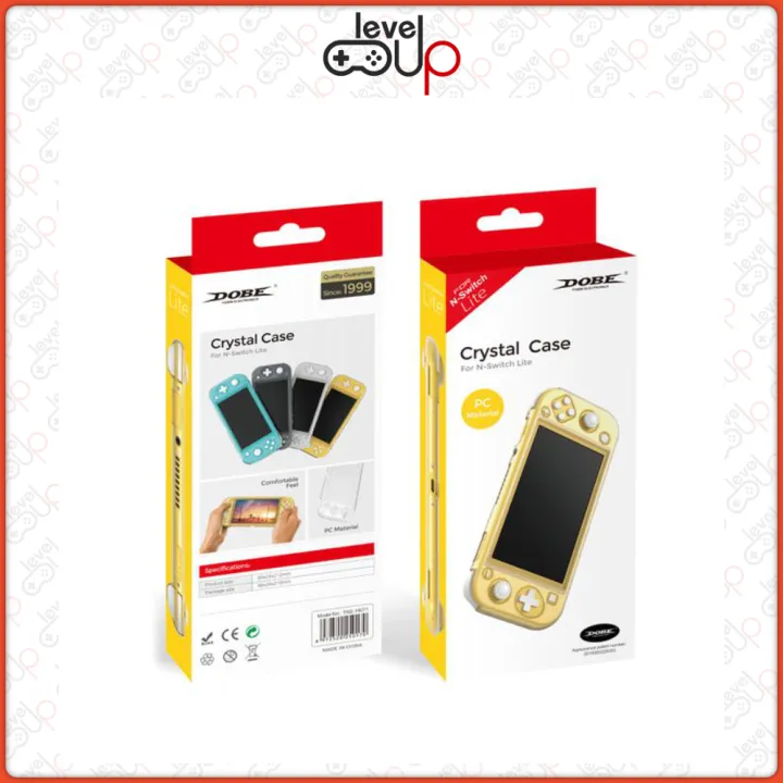 Nintendo Switch Lite Dobe Full Cover Crystal Case Clear Transparent ...