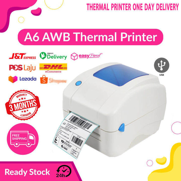 Thermal PrinterXP-426B A6 shipping label AWB Printer Air Waybill Barcode Label Sticker Thermal ...