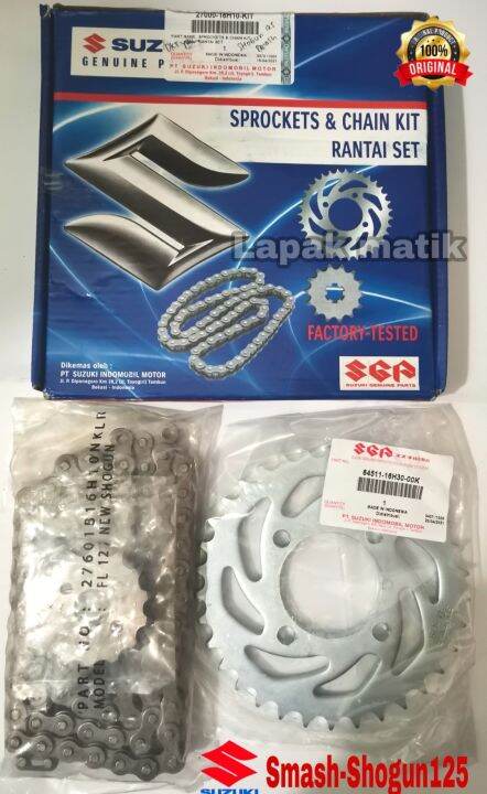 Gir Set Girset Suzuki Smash110 Smash new Shogun 125 SGP ORISINIL Gear Set SUZUKI | Lazada Indonesia