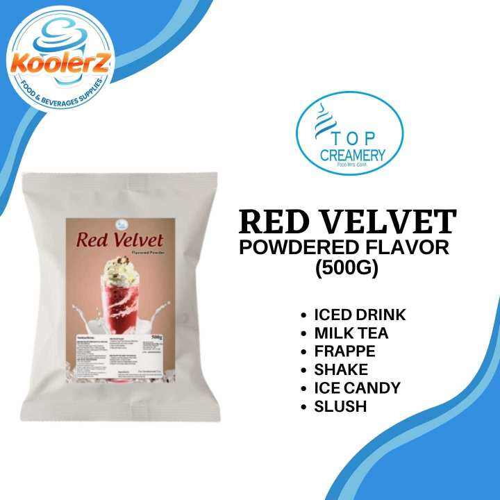 Top Creamery Red Velvet Powder 500g | Lazada PH