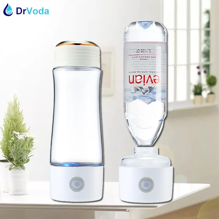 DrVoda 5th Generation Hydrogen Rich Water Generator Bottle Glass Cup ...
