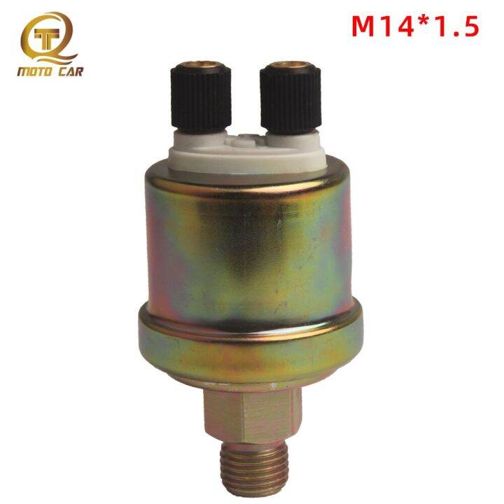 Engine Oil Pressure Sensor 0-10Bar Thread M14*1.5 Pressure Gauge Sender Diesel Generator 10Mm ...