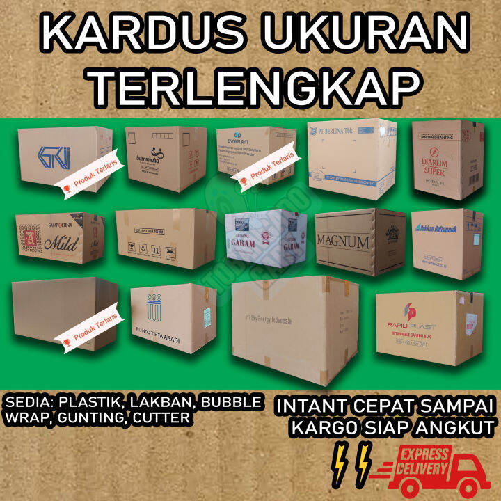 Kardus Kotak Barang Besar Arsip Single Double Wall 2 layer 1 layer ...