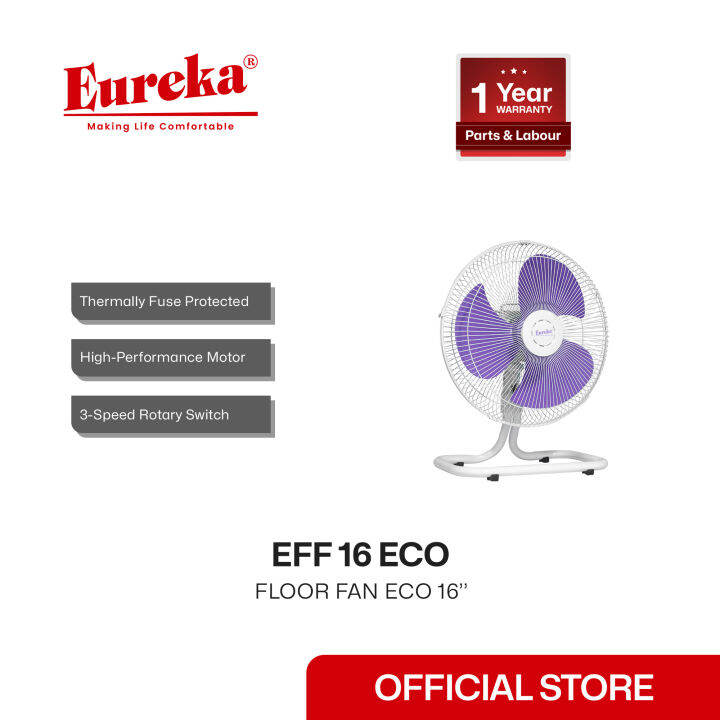 Eureka Floor Fan 16" Eco EFF 16 ECO | Lazada PH