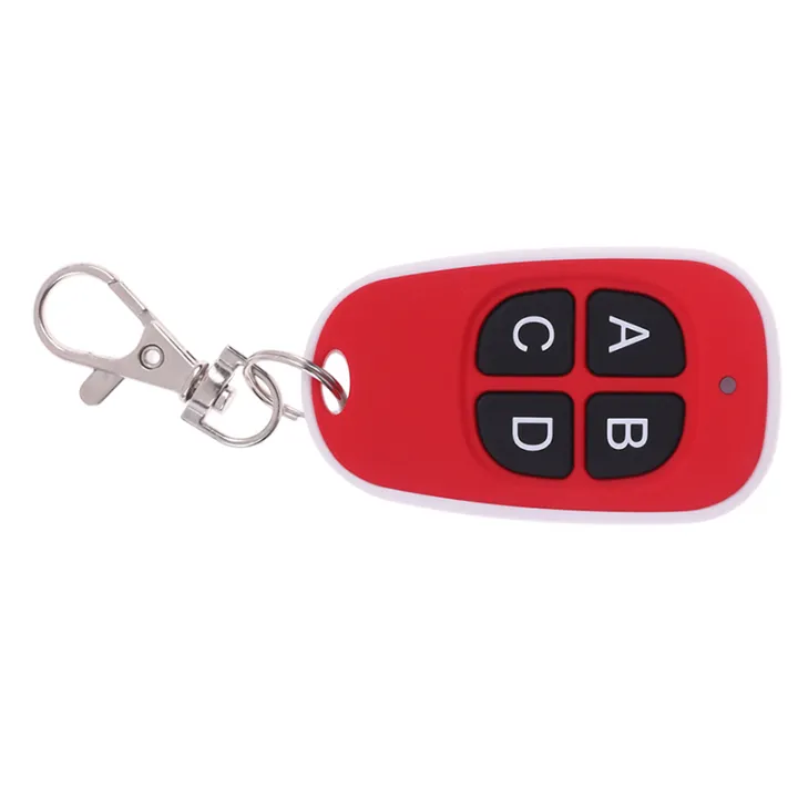 Universal 433.92MHz 4 Button Copy Remote Control For Gadget Car Garage ...