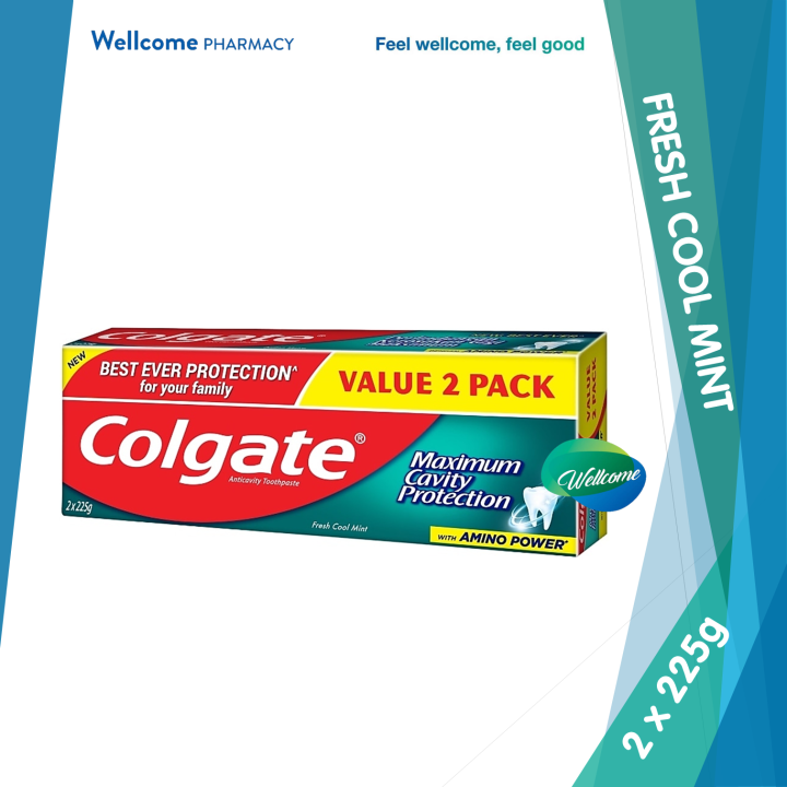 Colgate CDC Red Maximum Cavity Protection With Amino Power Toothpaste ...