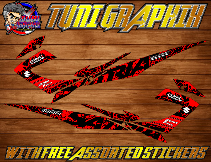 Suzuki Raider 150 Reborn Decal Stickers ( SATRIA DESIGN) | Lazada PH