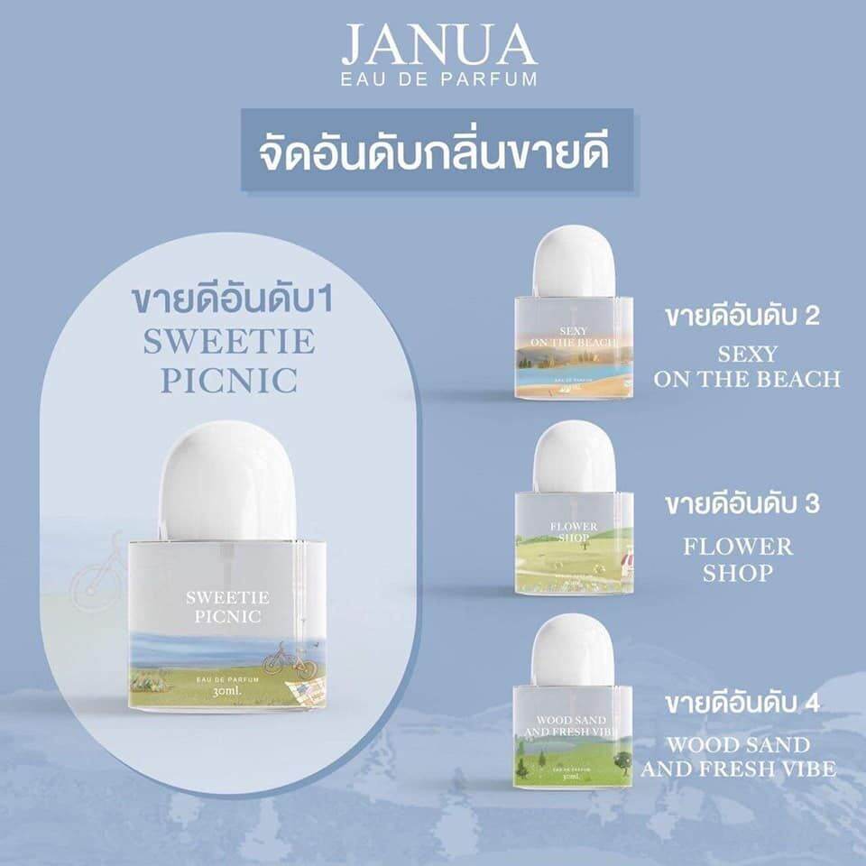 hot sale JANUA น้ำหอมแจนยัวร์ แพคเกตใหม่มีกล่อง (ส่งเร็ว) ของแท้มีบัตรตัวแทนจำหน่าย ขนาด 30 ml ...