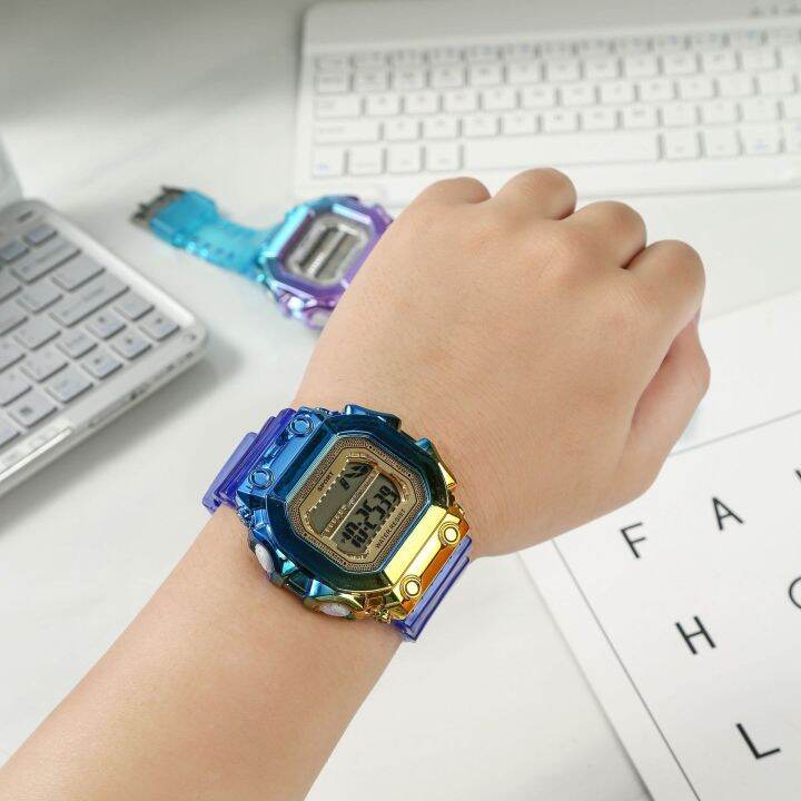 Student Watch 】 New Luminous Sports Electronic Watch LCD Waterproof ...