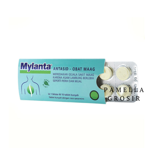 MYLANTA TABLET 1 Blister isi 10 Teblet ANTASID OBAT MAAG | Lazada Indonesia