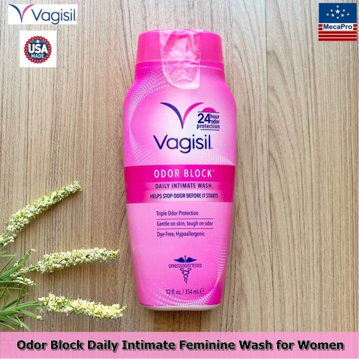 Vagisil® Odor Block Daily Intimate Feminine Wash for Women 354 ml ...
