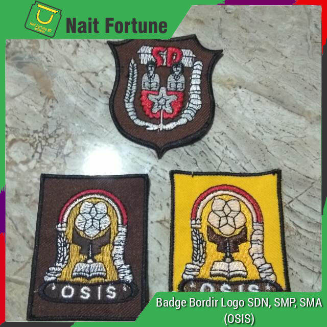 Badge Logo SD, SMP, SMA (OSIS) | Lazada Indonesia