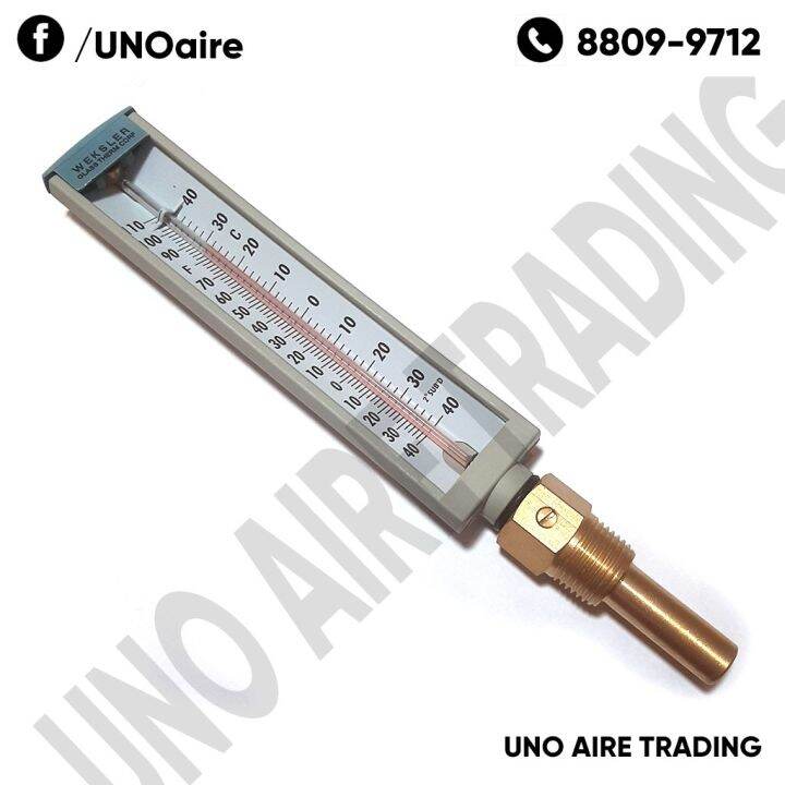 Thermometer for Chilled Water (Straight Thermometer) | Lazada PH