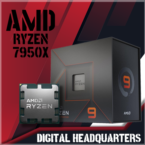 AMD Ryzen 9 7950X3D 7950X 16Cores 32Threads AM5 Zen4 PCIe5.0 CPU ...